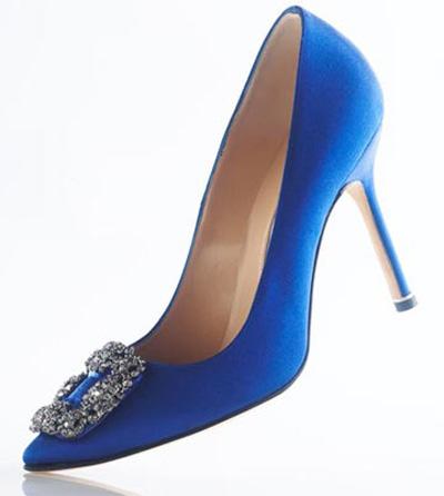 Zapatos azules muy hermosos | AquiModa.com