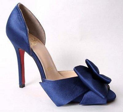 Zapatos azules muy hermosos | AquiModa.com