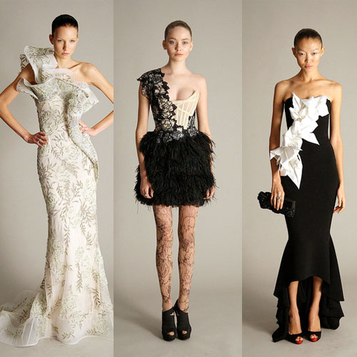 Vestidos de modelos extravagantes | AquiModa.com