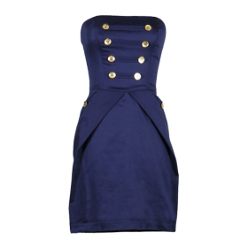 Vestidos casuales con botones delanteros | AquiModa.com