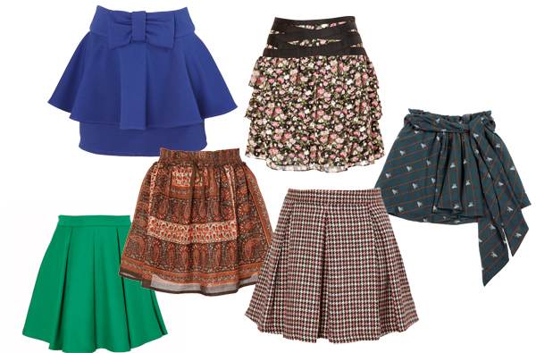Modelos de faldas de moda | AquiModa.com