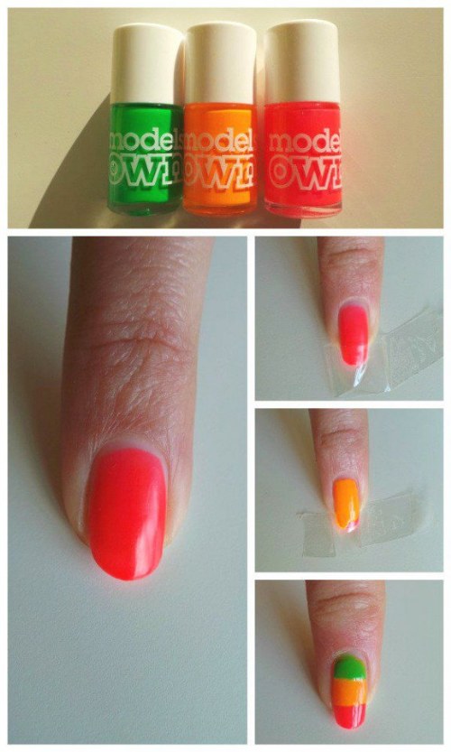 10 Adorables tutoriales de diseños de verano para tus uñas | AquiModa.com 10 Adorables tutoriales de diseños de verano para tus uñas | AquiModa.com