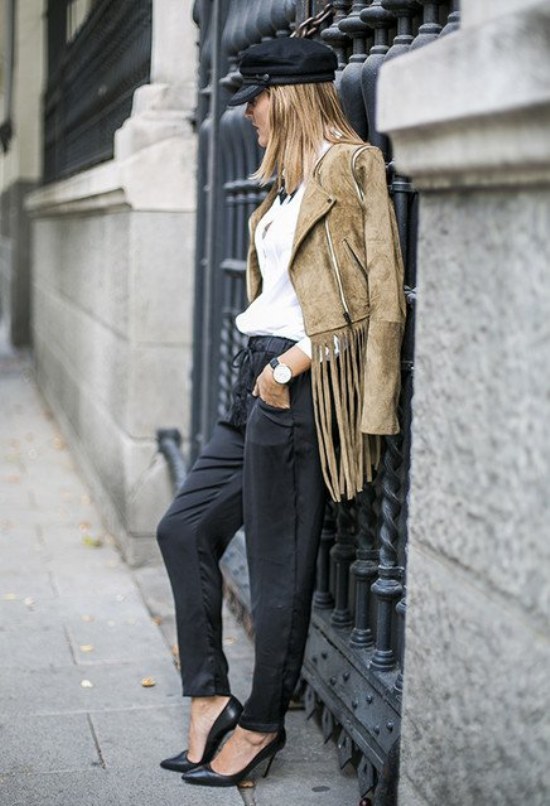 Los flecos están de moda en todo para este Otoño 2014!!! | AquiModa.com