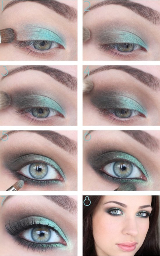 Tutoriales de hermosos Maquillaje para Ojos paso por paso | AquiModa.com