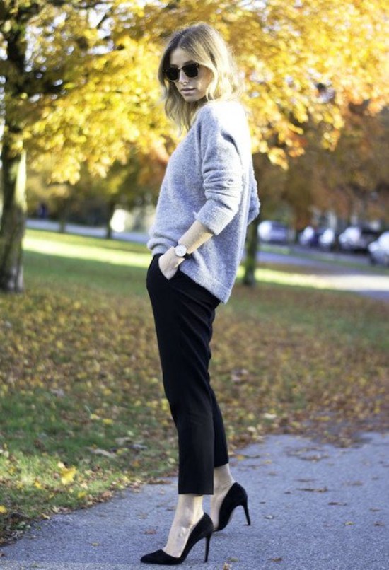 Viste de color Gris para el Invierno de Enero 2015 | AquiModa.com