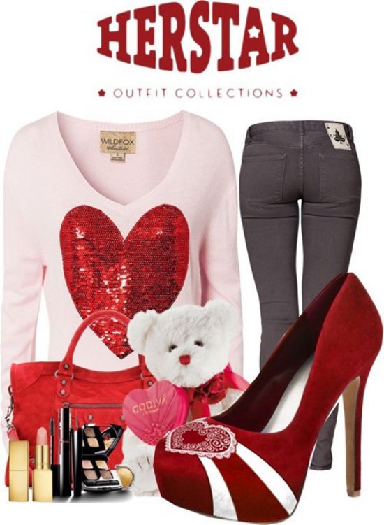 Más combinaciones sexys de Outfits para el día de San Valentín ...