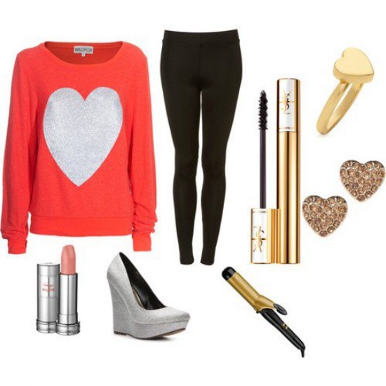 Combinaciones de Outfits casuales para el día de San Valentín ...