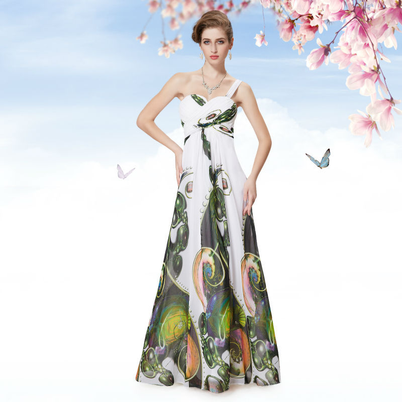 Vestidos primaverales 2015, flores y colores | AquiModa.com