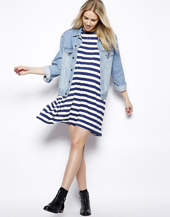 Vístete con Ropa de Estampado de Rayas para la Primavera 2015 ...