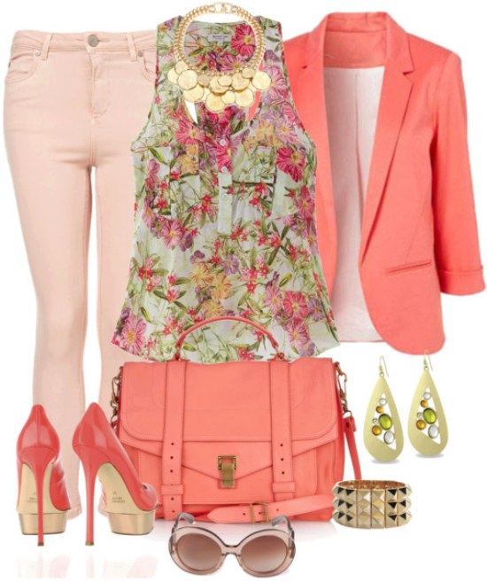 Más Combinaciones de Outfits a la Moda para esta Primavera 2015 ...