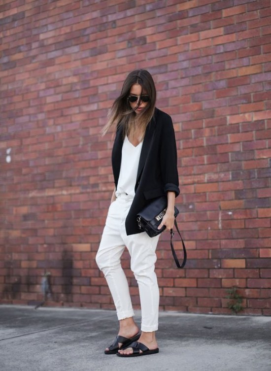 Agregale a tu Outfit Ropa de Color Blanco ya que es Moda para Primavera ...