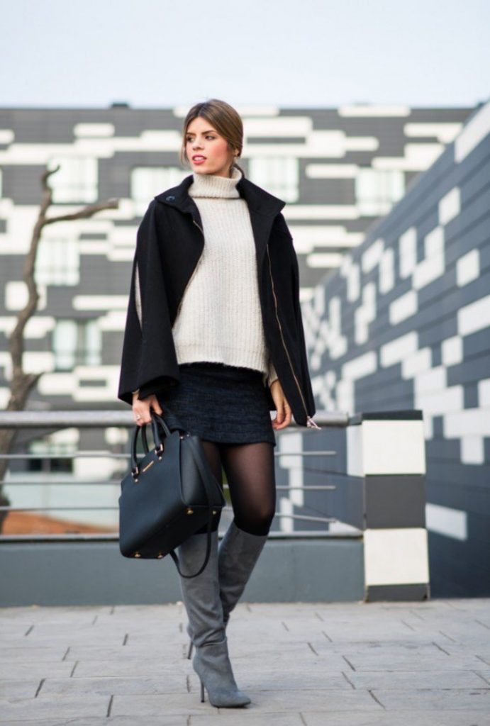 Elegantes maneras para vestir cuello tortuga para Otoño e Invierno 2015 ...