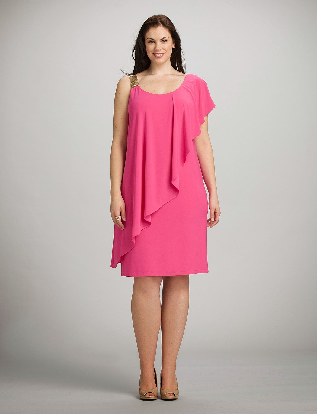 Moda Para Gorditas Vestidos Atractivos De Fiesta