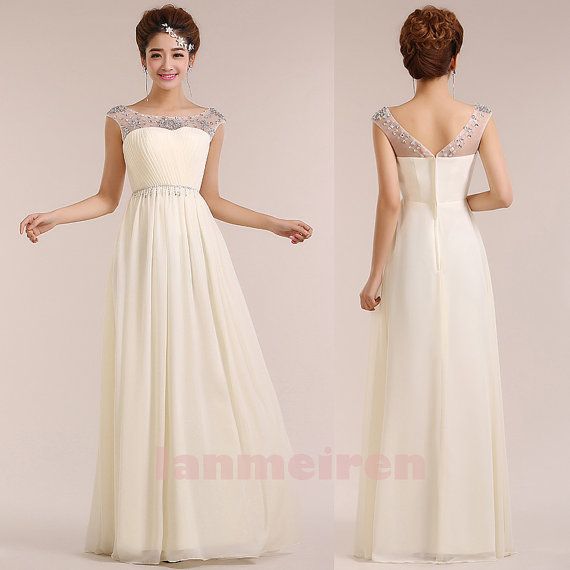 Fabulosos vestidos de fiesta color piel, te van a encantar! | AquiModa.com